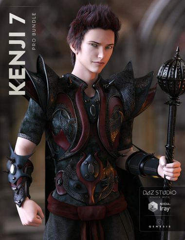 Kenji 7 Pro Bundle-kenji 7 pro bundle_DAZ模型网
